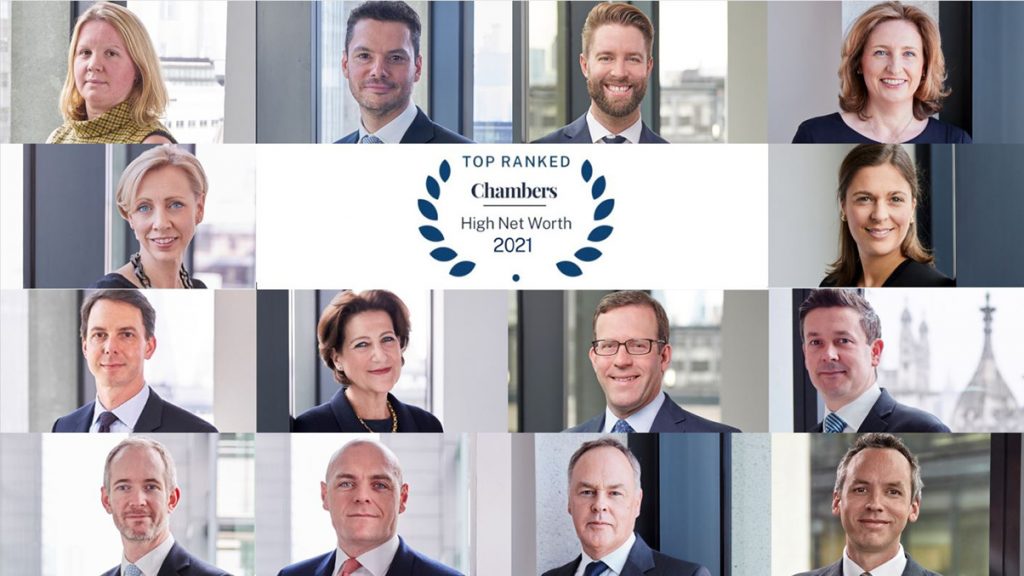 Stewarts in Chambers High Net Worth 2021