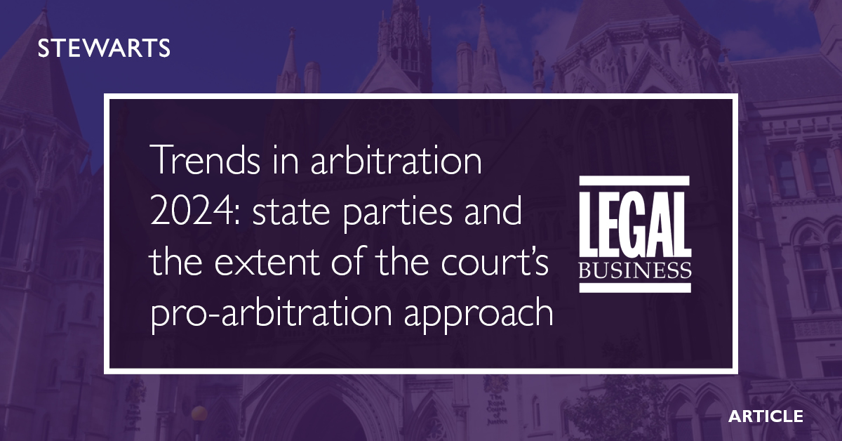 Trends in arbitration 2024: state parties and the extent of the court’s ...