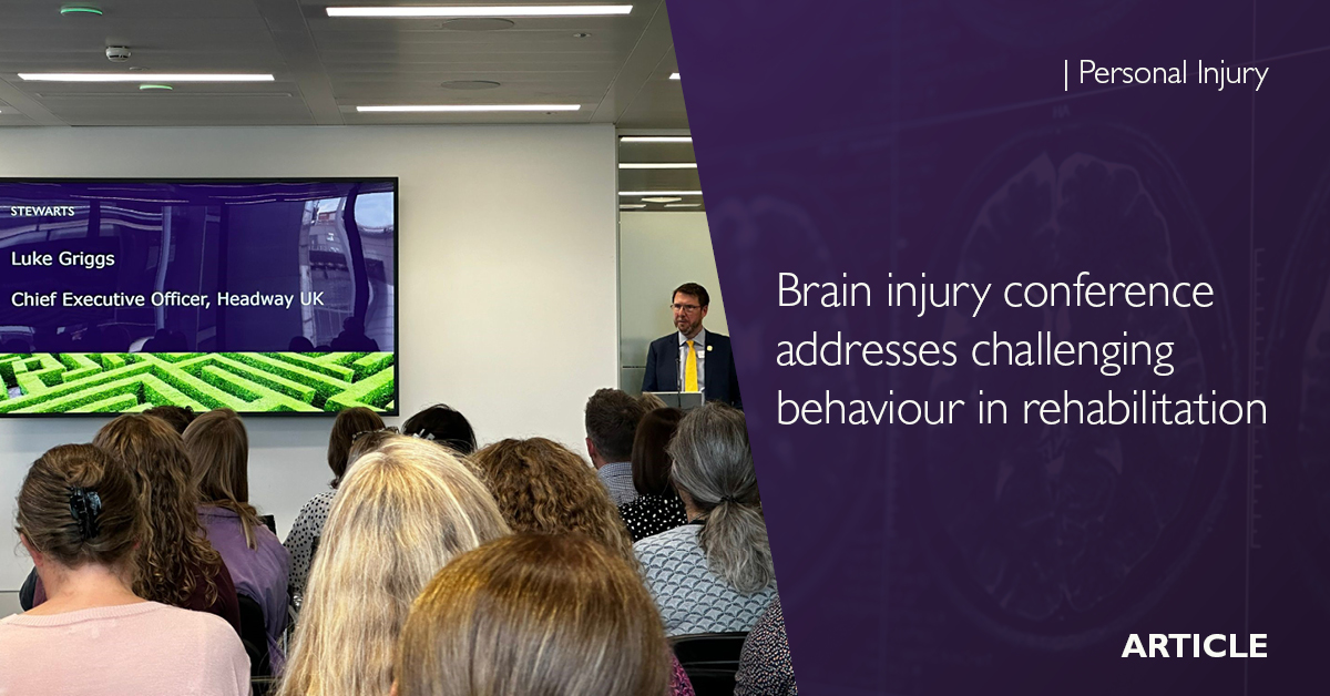 Brain injury conference addresses challenging behaviour in ...