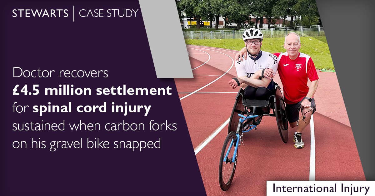 Doctor recovers £4.5 million settlement for spinal cord injury ...