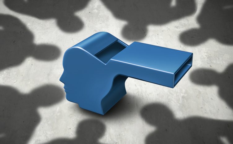 What should I consider before whistleblowing in the UK?