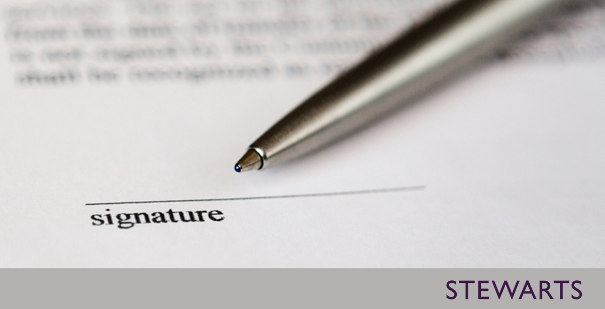 Unsigned post-nuptial agreements and the importance of procedural rules