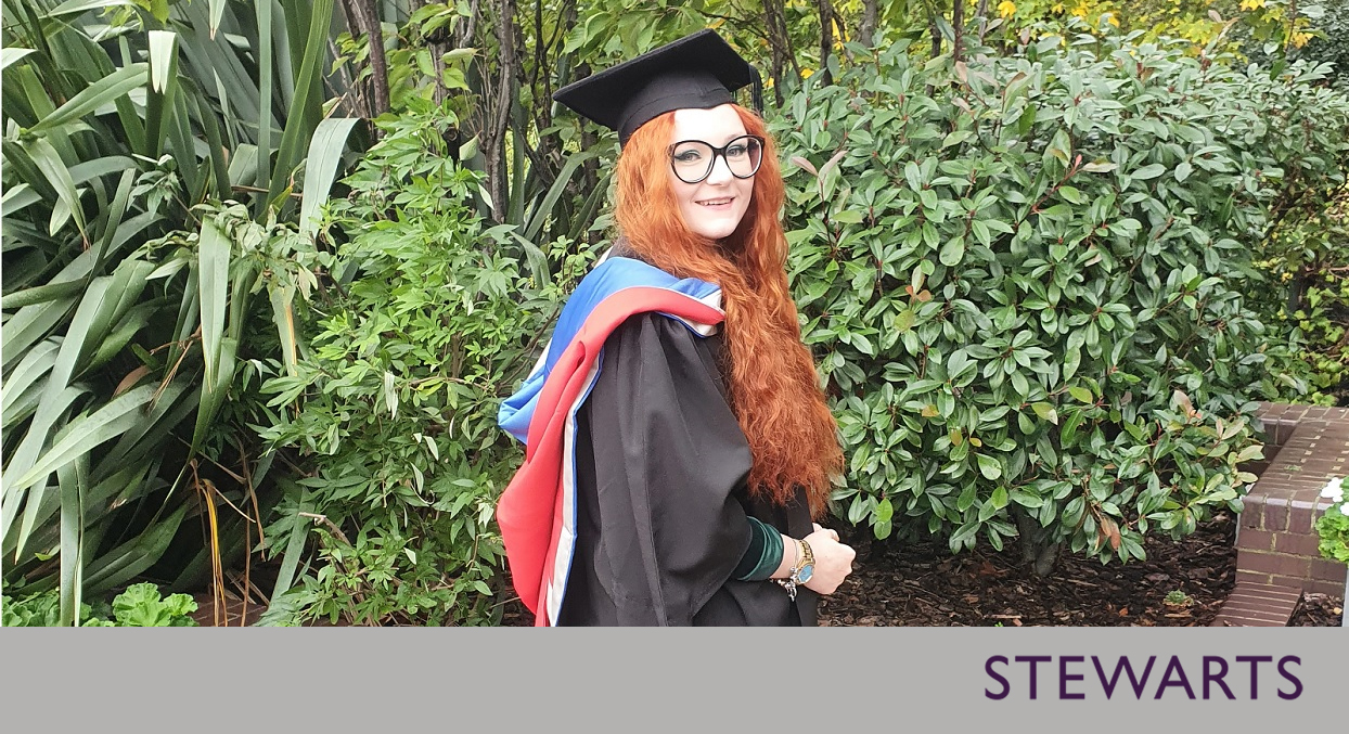 Daniel Turnbull Scholarship recipient Jodie Proctor graduates