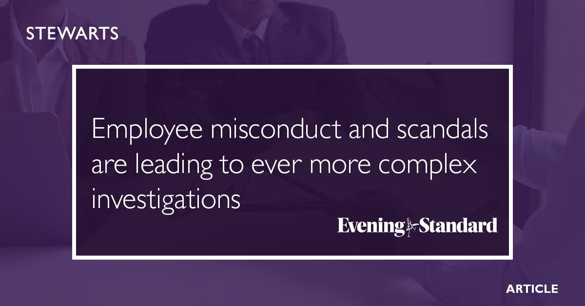 Employee misconduct and scandals are leading to ever more complex ...