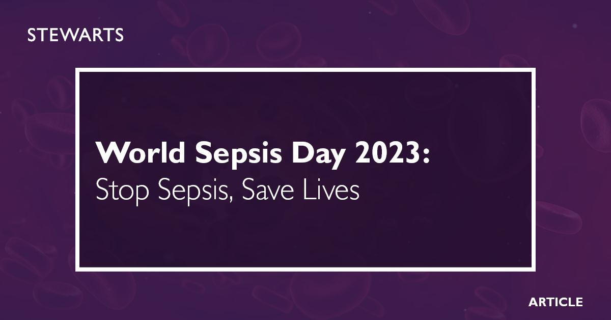 World Sepsis Day 2023 - Stewarts