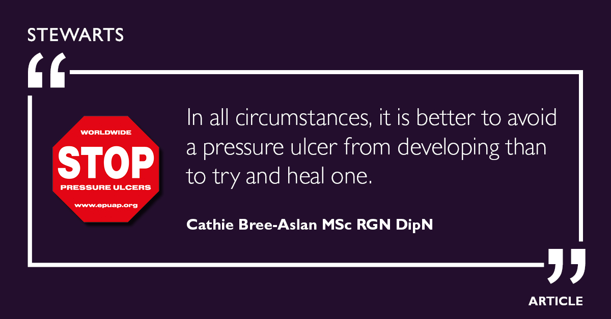 The problem of pressure ulcers and how to treat them - Stewarts