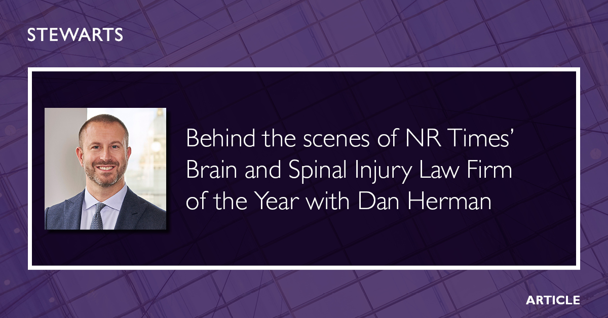 Behind the scenes of NR Times’ Brain and Spinal Injury Law Firm of the Year with Dan Herman ...